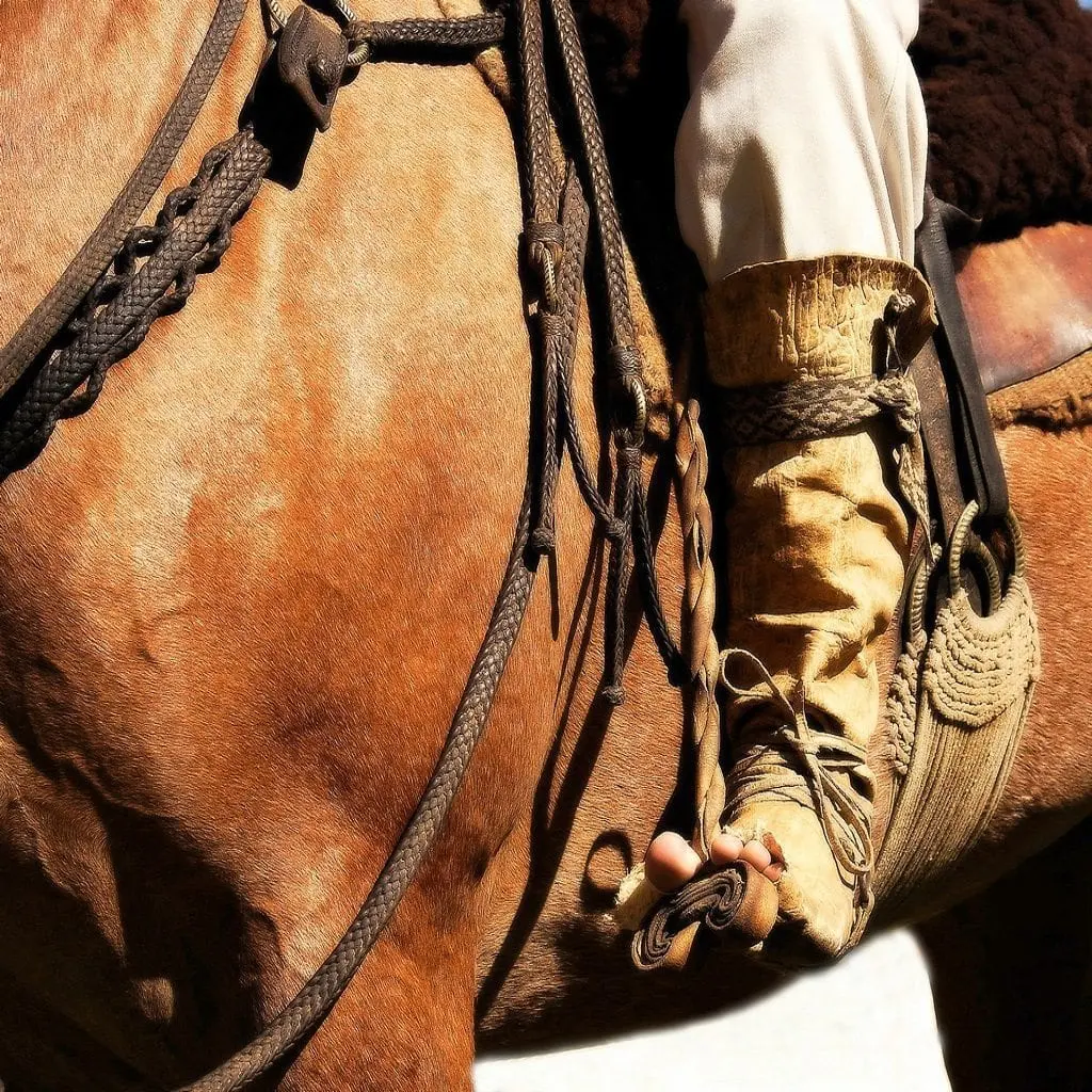 Botas de potro gaucho: historia, características y tradición argentina ...