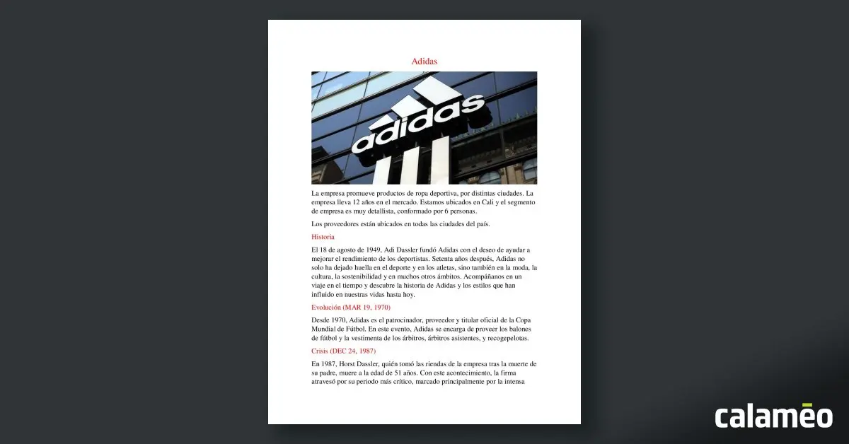 Falla de una zapatilla adidas para solucionar problemas internos ...