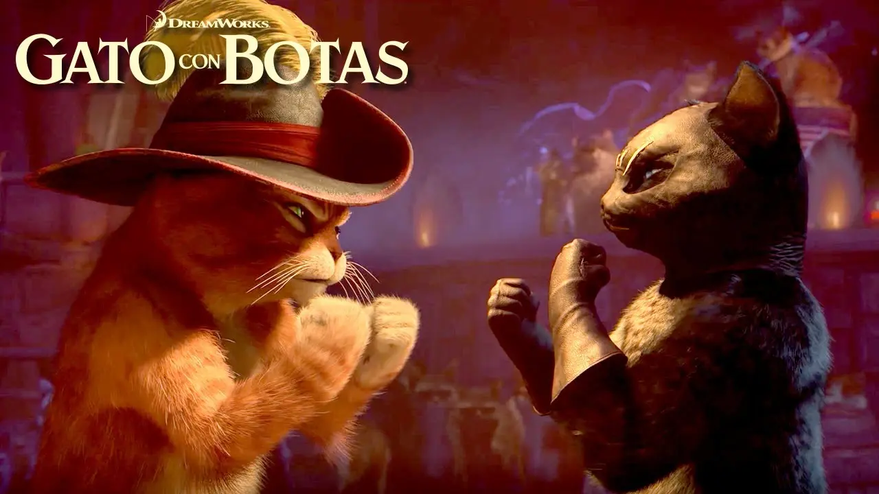 El gato con botas y kitty patitas suaves: una dupla felina inolvidable ...